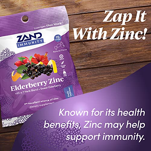 ZAND elderberry zinc supplement