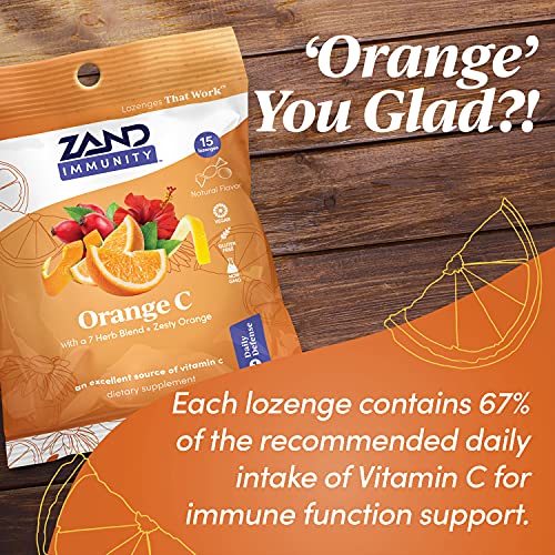 ZAND herbal lozenges for cold support