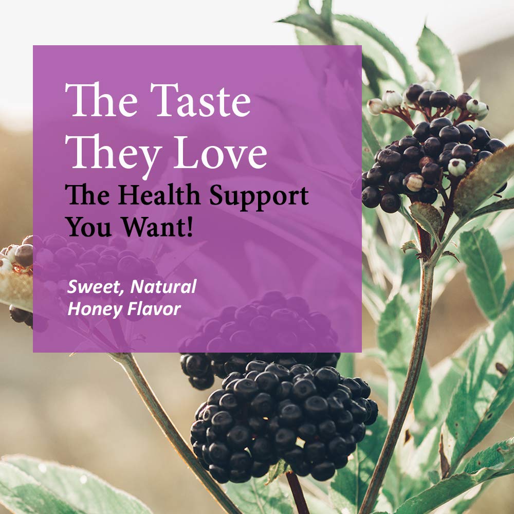 ZAND Kids elderberry syrup for cold relief
