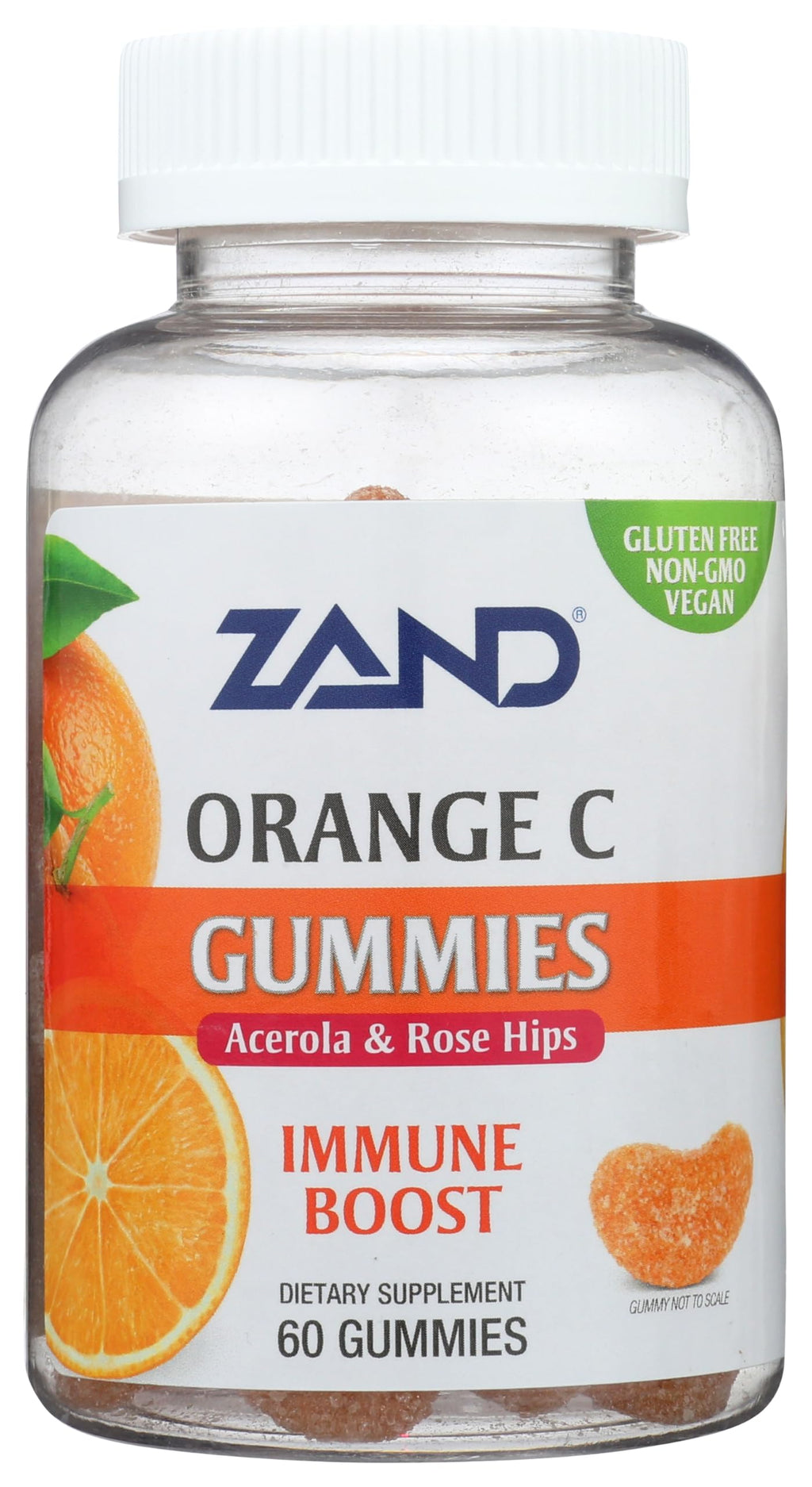 ZAND Orange C elderberry gummies for kids