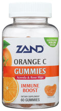 ZAND Orange C elderberry gummies for kids