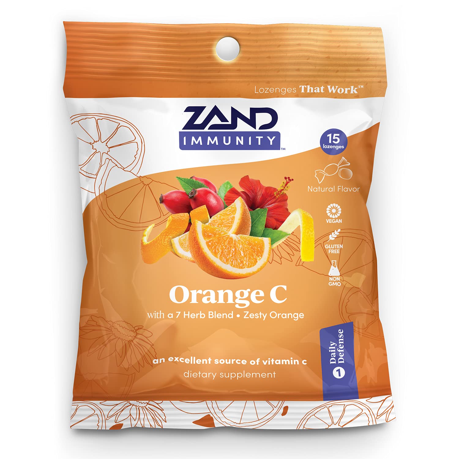 ZAND vitamin C lozenges for immunity