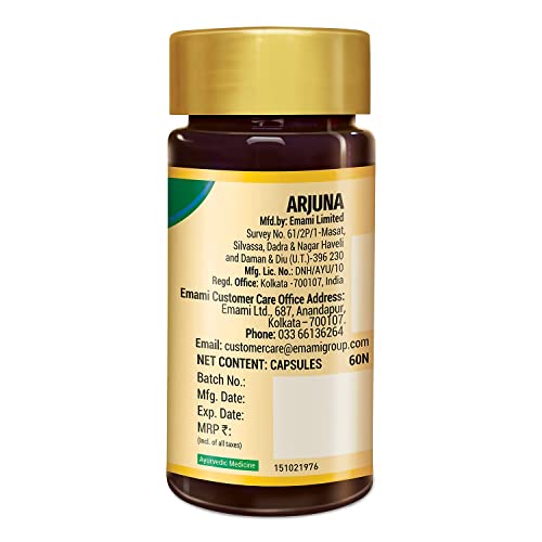 Zandu Arjuna capsules for daily energy boost