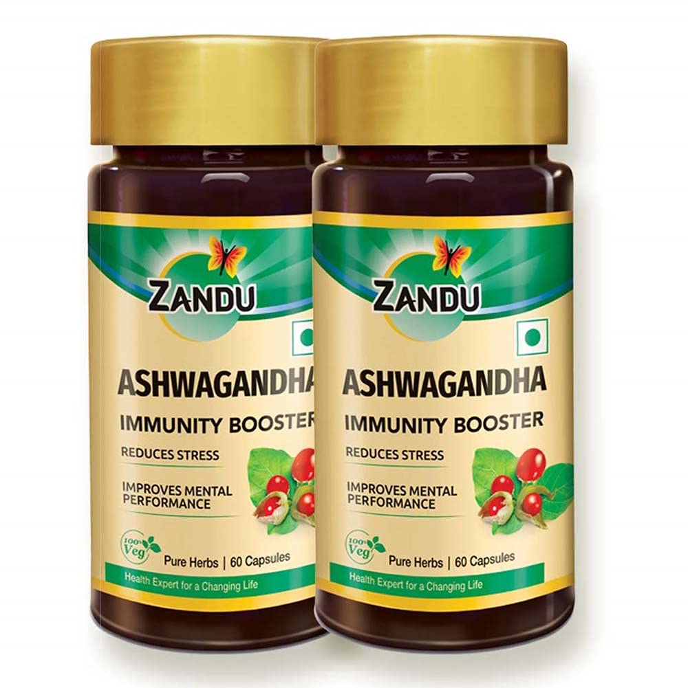 Zandu Ashwagandha 500 mg capsules