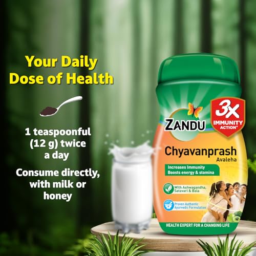Zandu Chyawanprash for daily energy boost