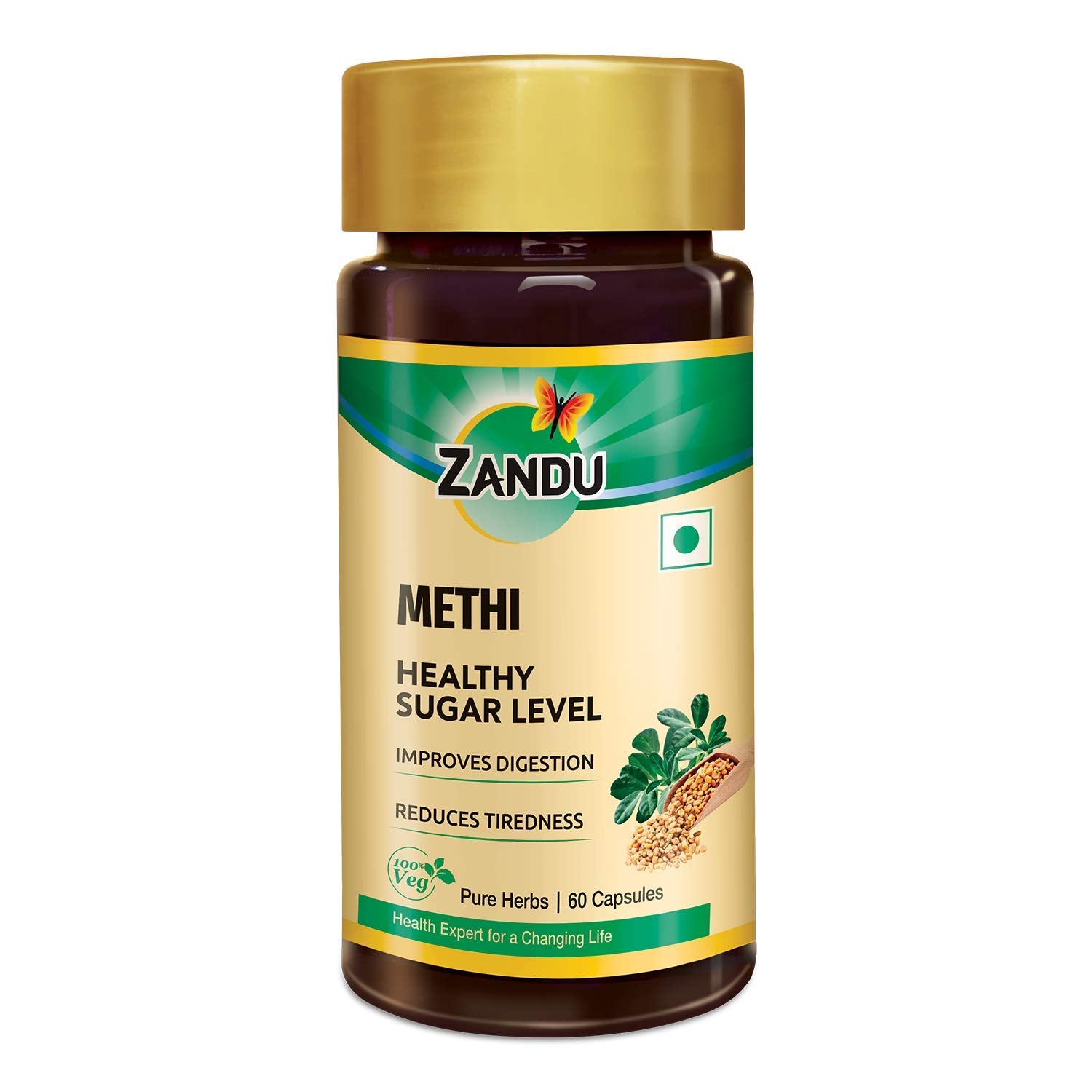Zandu Methi capsules for digestion