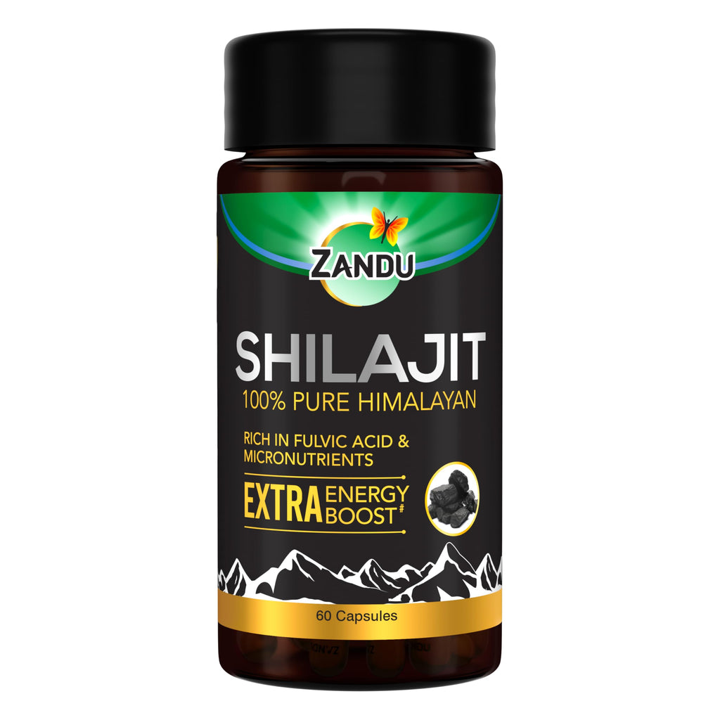 Zandu shilajit capsules for energy