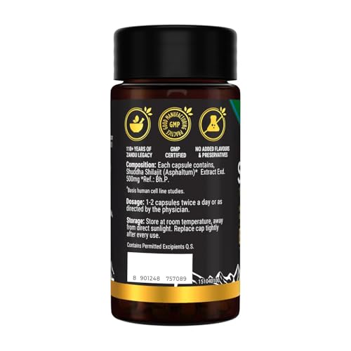 Zandu shilajit for holistic health