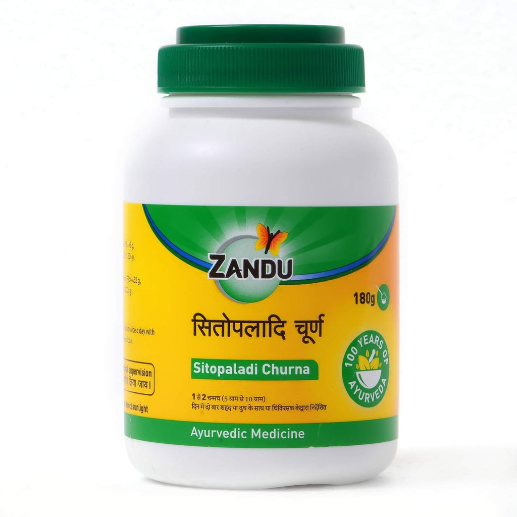 Zandu Sitopaladi Churn herbal remedy