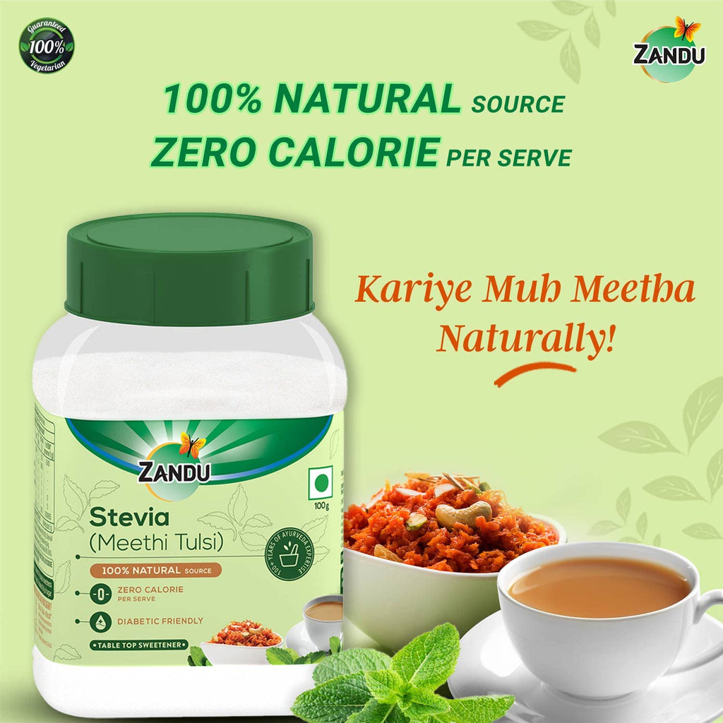 Zandu Stevia for everyday sweetness