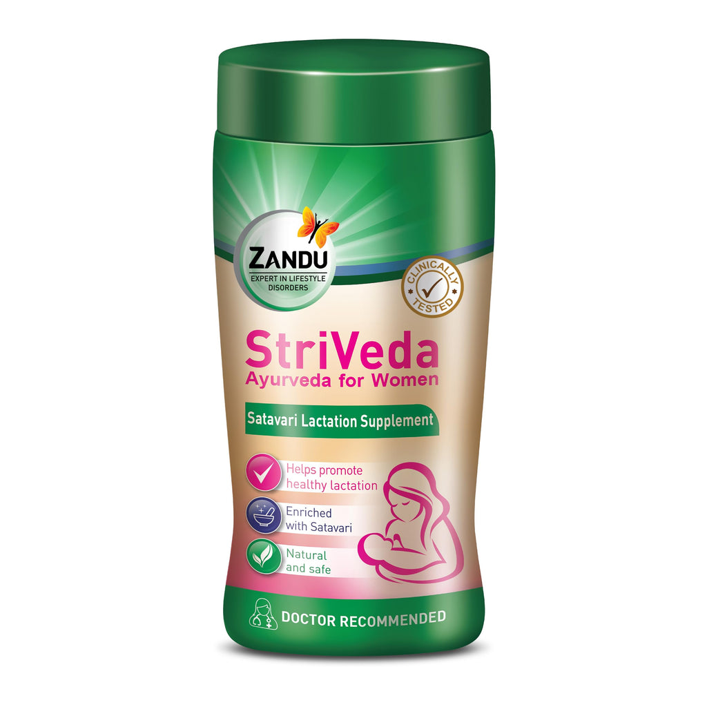 Zandu Striveda Shatavari milk thistle supplement