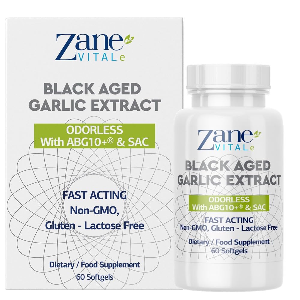 Zane aged garlic capsules for immunity