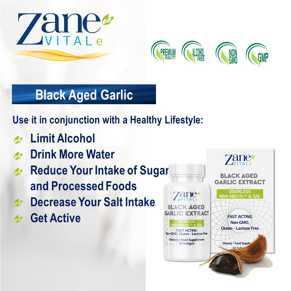 Zane garlic capsules for everyday vitality
