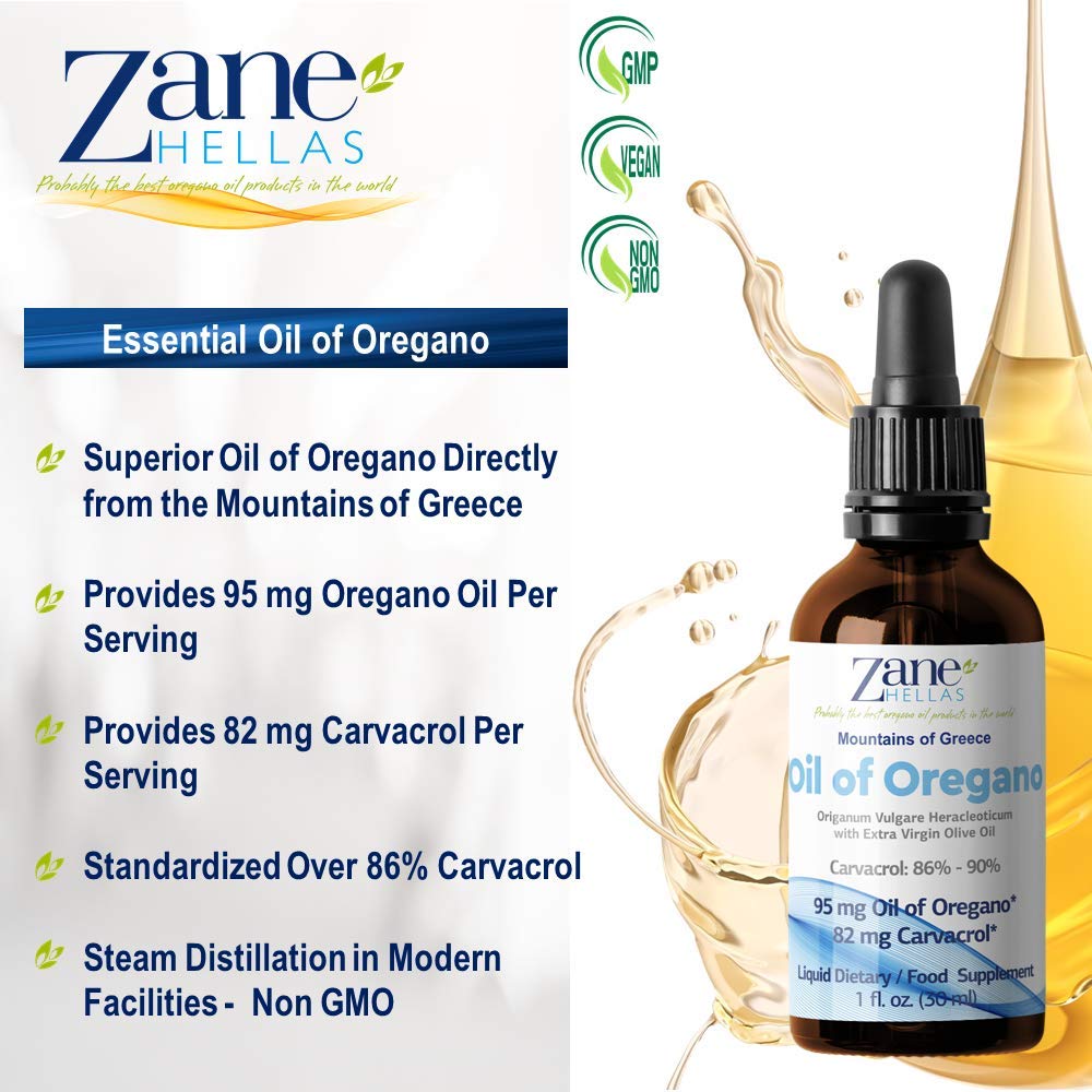 Zane Hellas herbal oregano oil