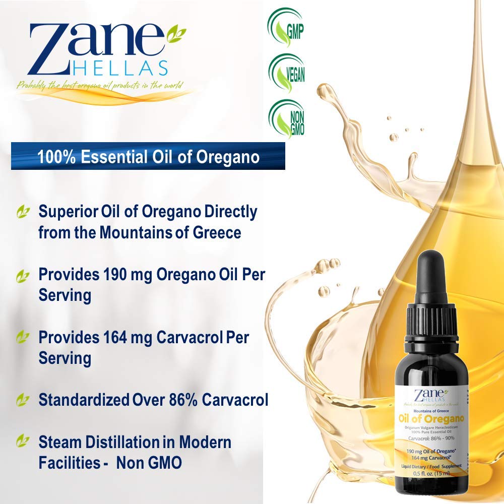 Zane Hellas herbal oregano oil