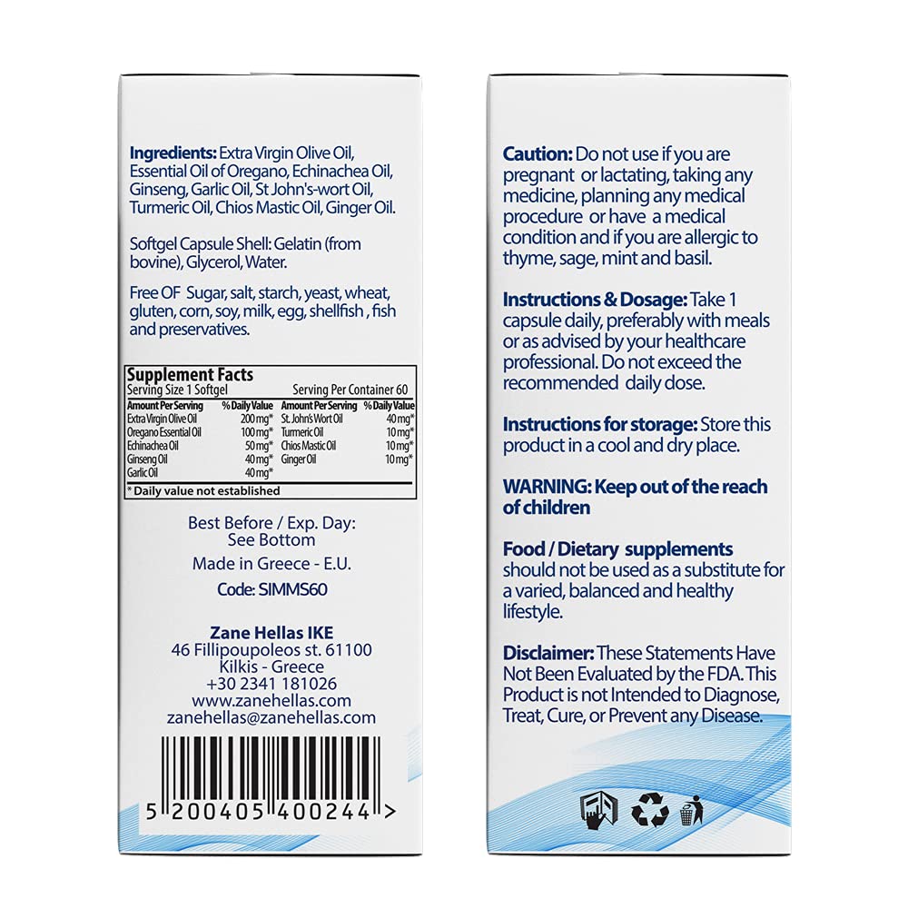 Zane Hellas premium immune support
