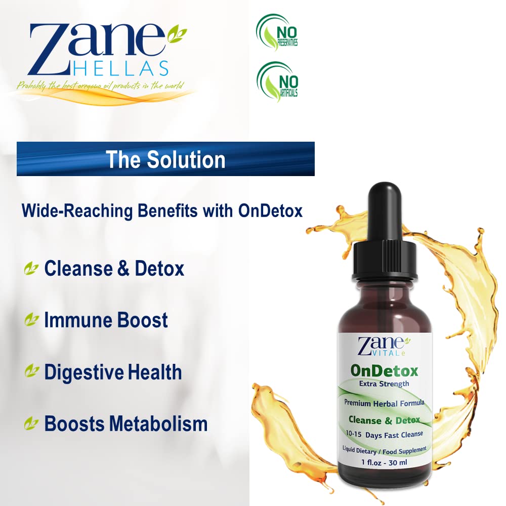 Zane OnDetox vegan liver support