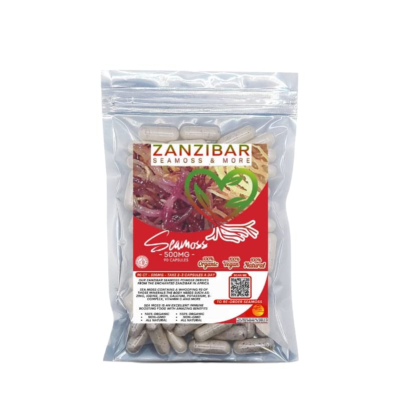 Zanzibar seamoss capsules for immunity