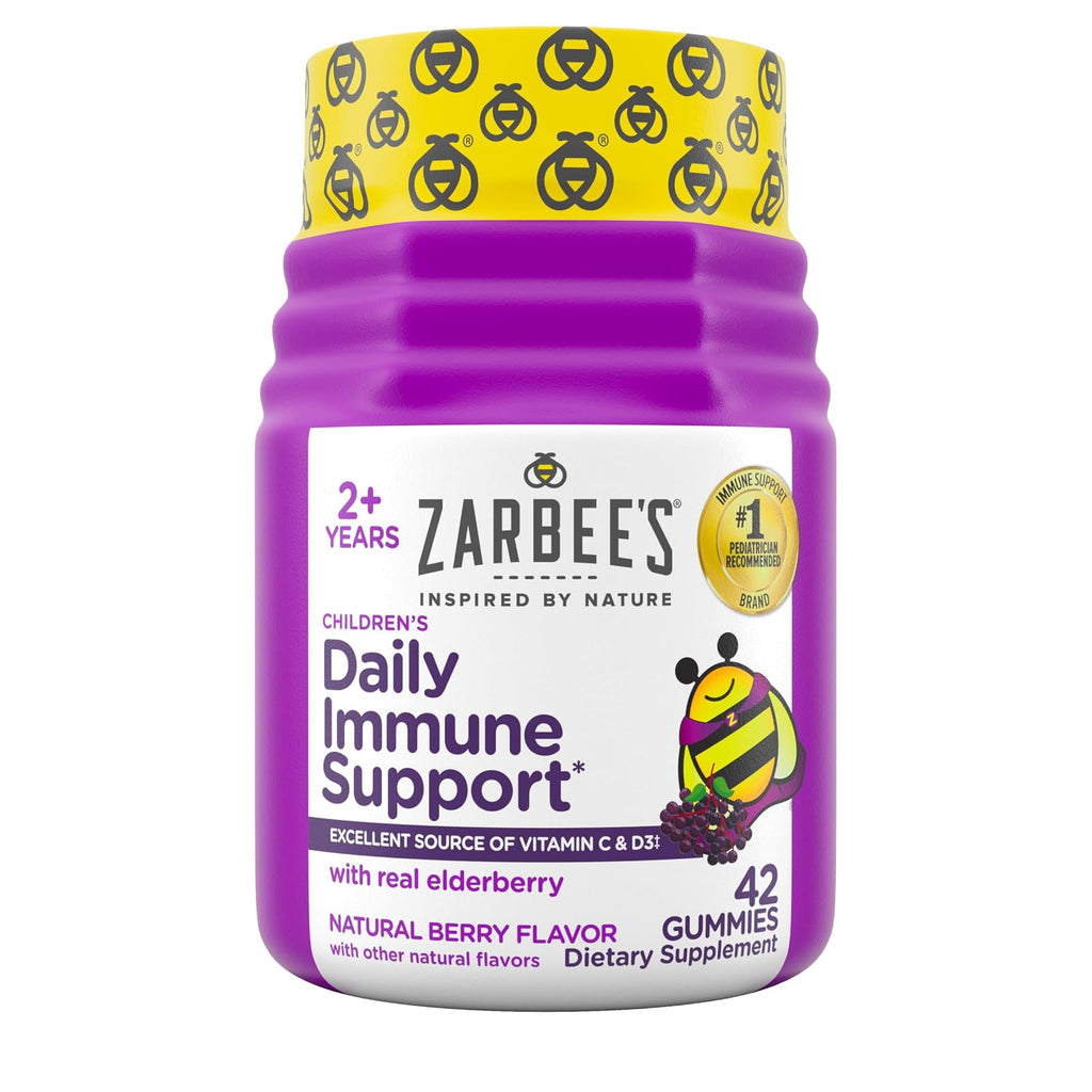 Zarbee's elderberry gummies for wellness