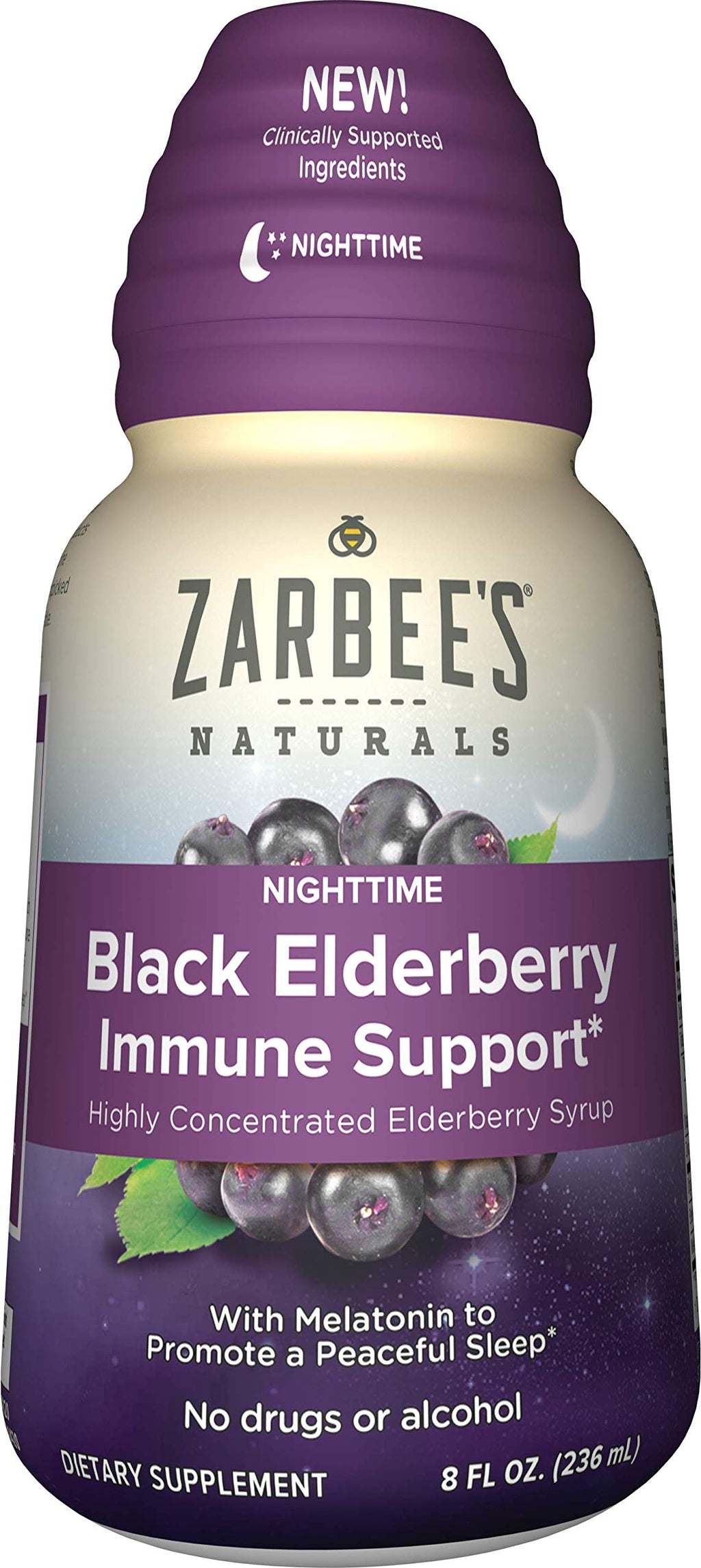 Zarbee's elderberry syrup for sleep