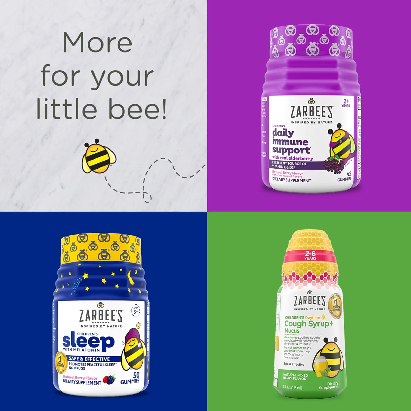 Zarbee's gummy multivitamin for immunity