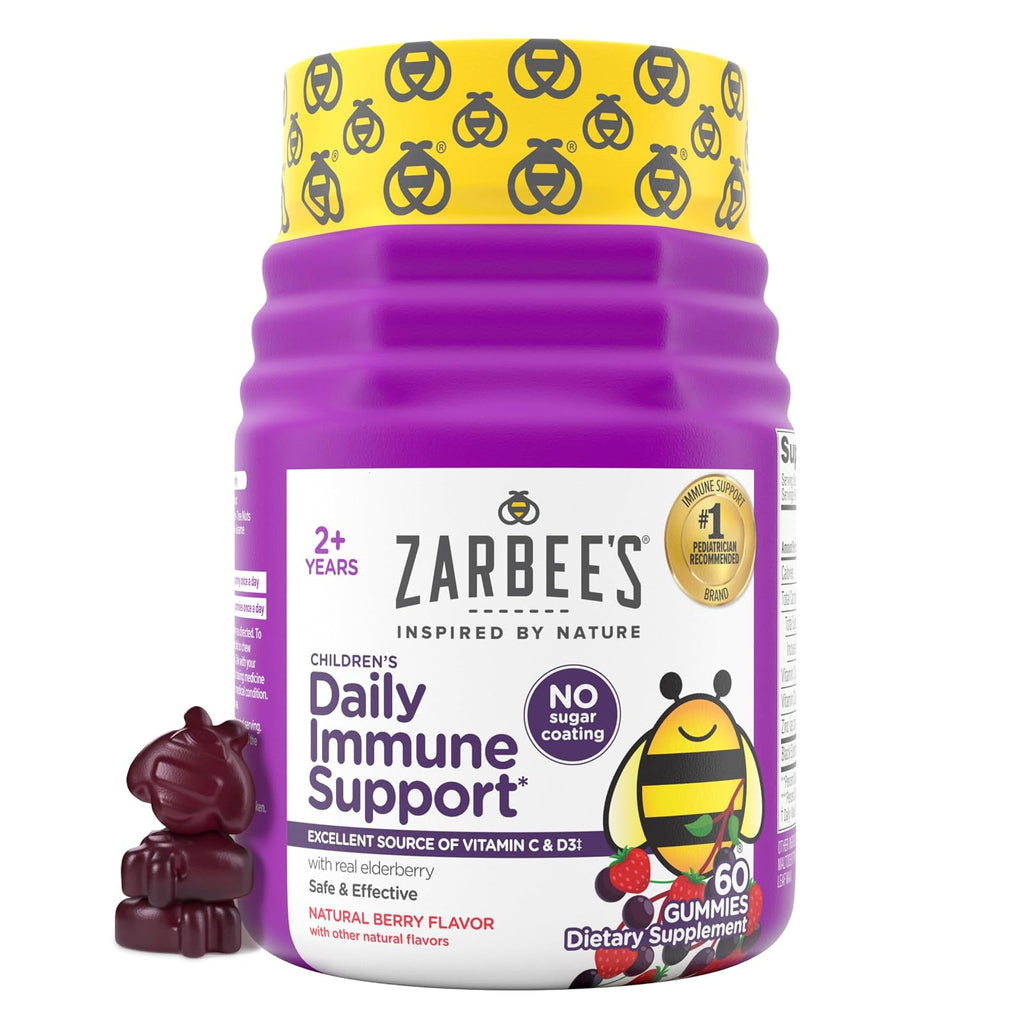 Zarbee's kids elderberry gummies