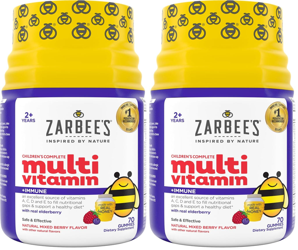 Zarbee's kids multivitamin gummies