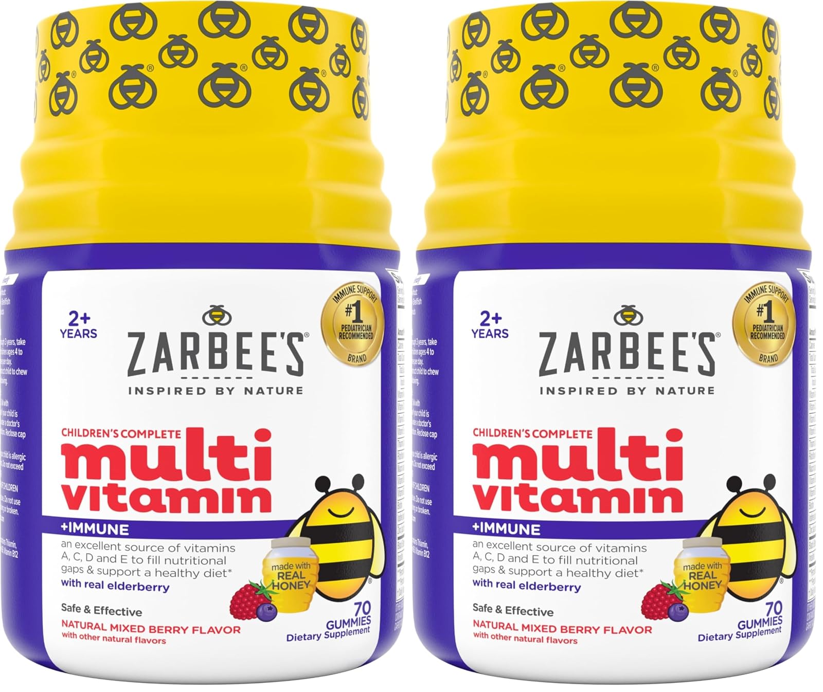 Zarbee's kids multivitamin gummies