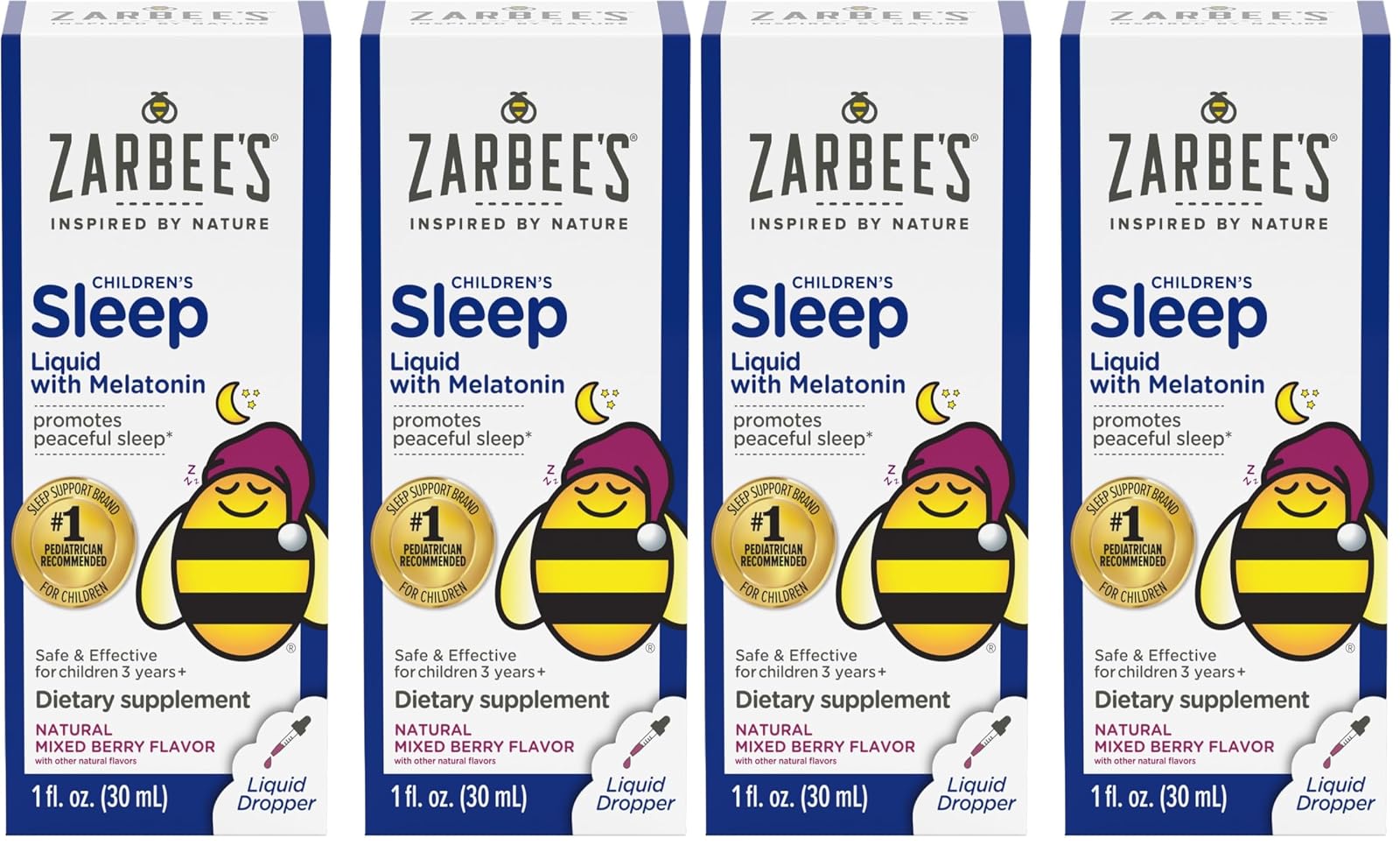Zarbee's kids sleep supplement liquid