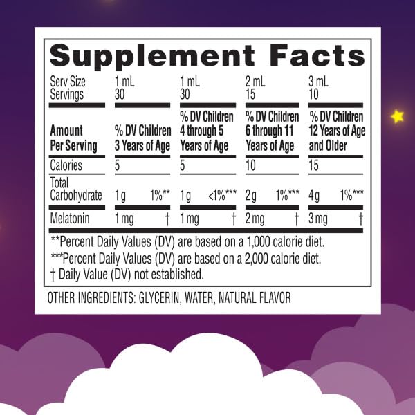 Zarbee's kids vitamins for relaxation