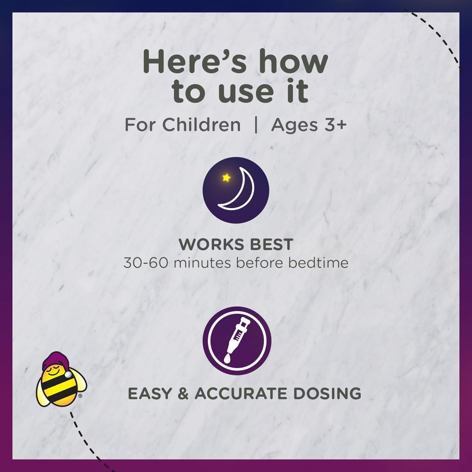 Zarbee's vitamins for bedtime routine