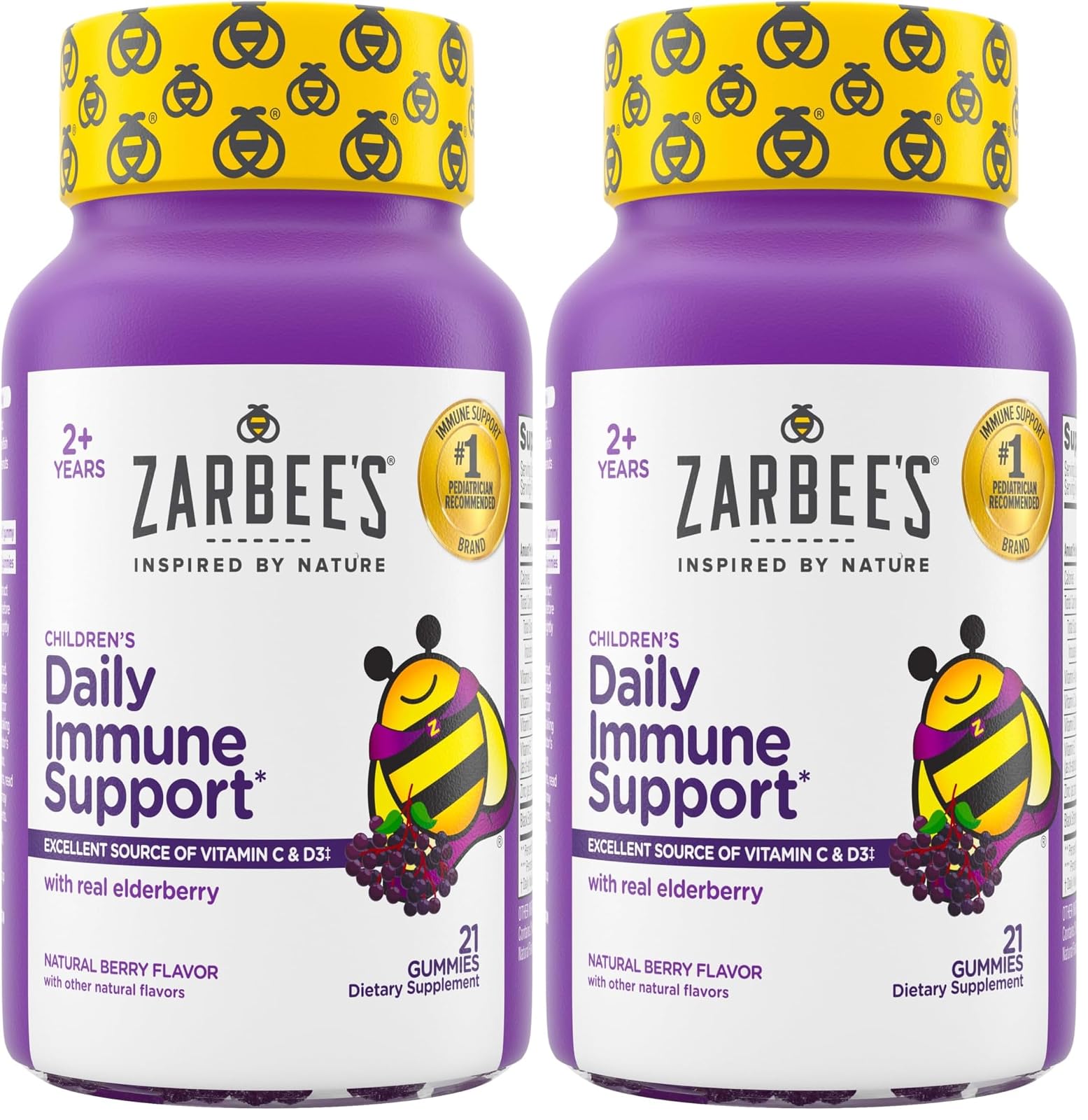 zarbees elderberry gummies for kids