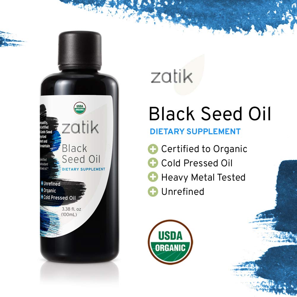 Zatik Naturals black cumin oil
