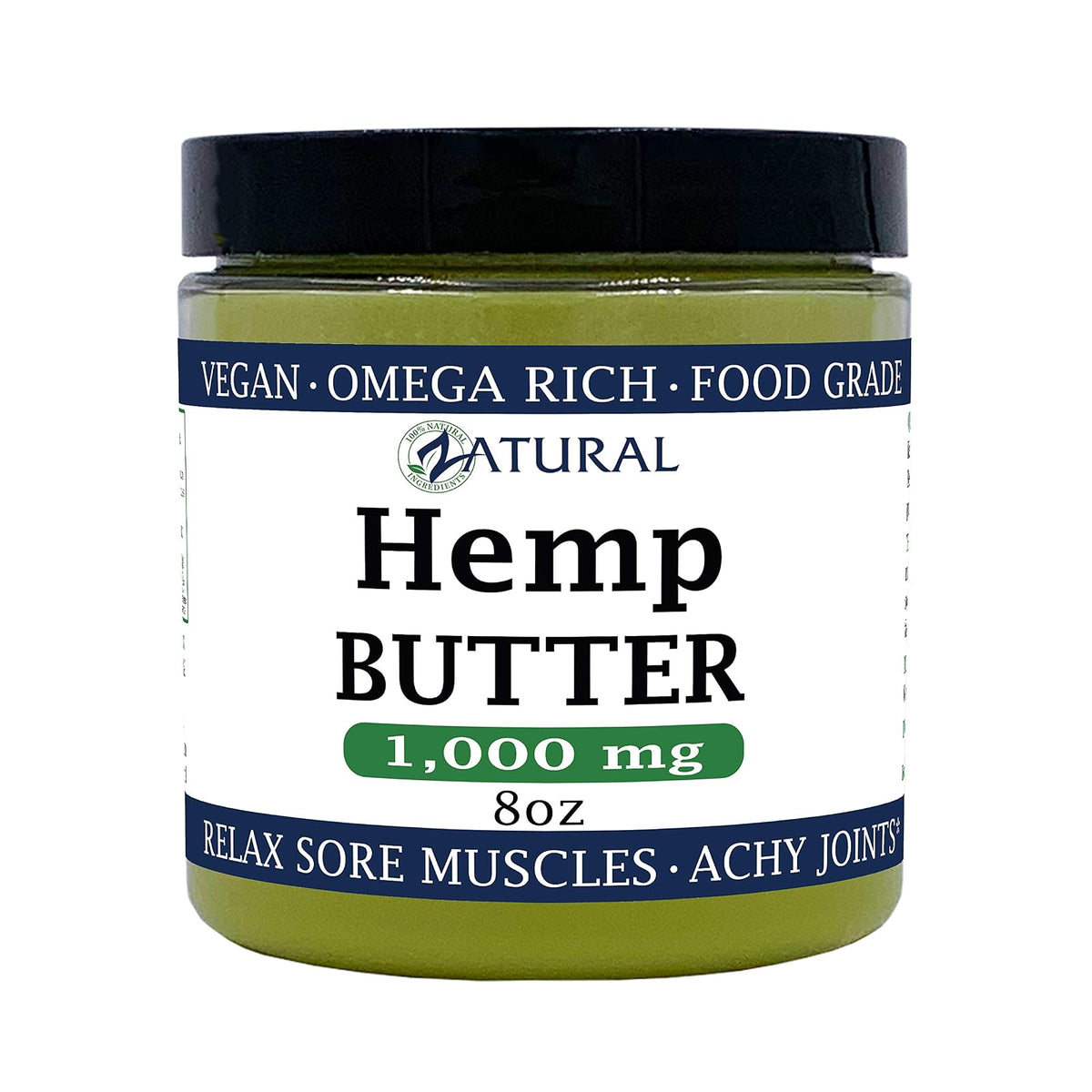 Zatural Hemp Butter 1000 mg benefits