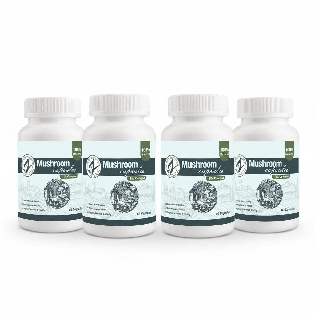 Zatural Mushroom Complex vegan capsules