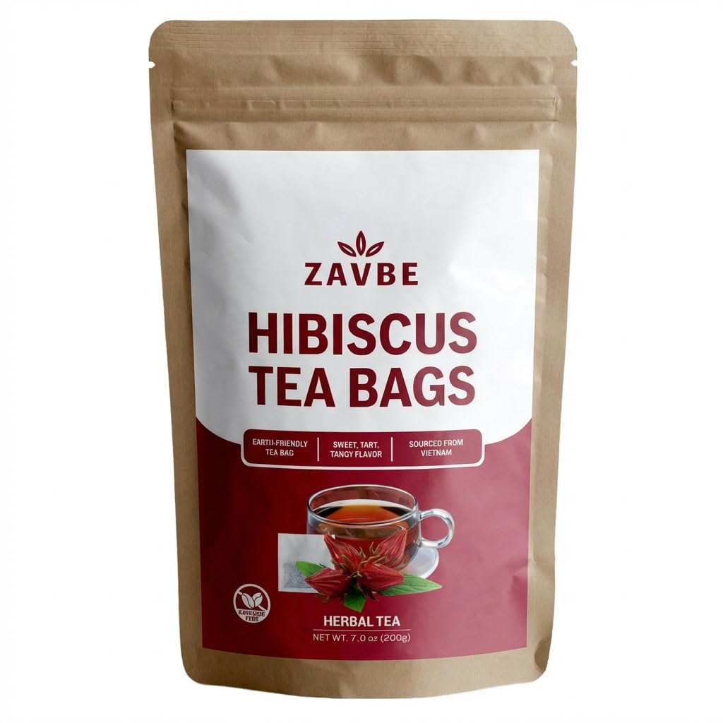 ZAVBE hibiscus tea bags for iced tea