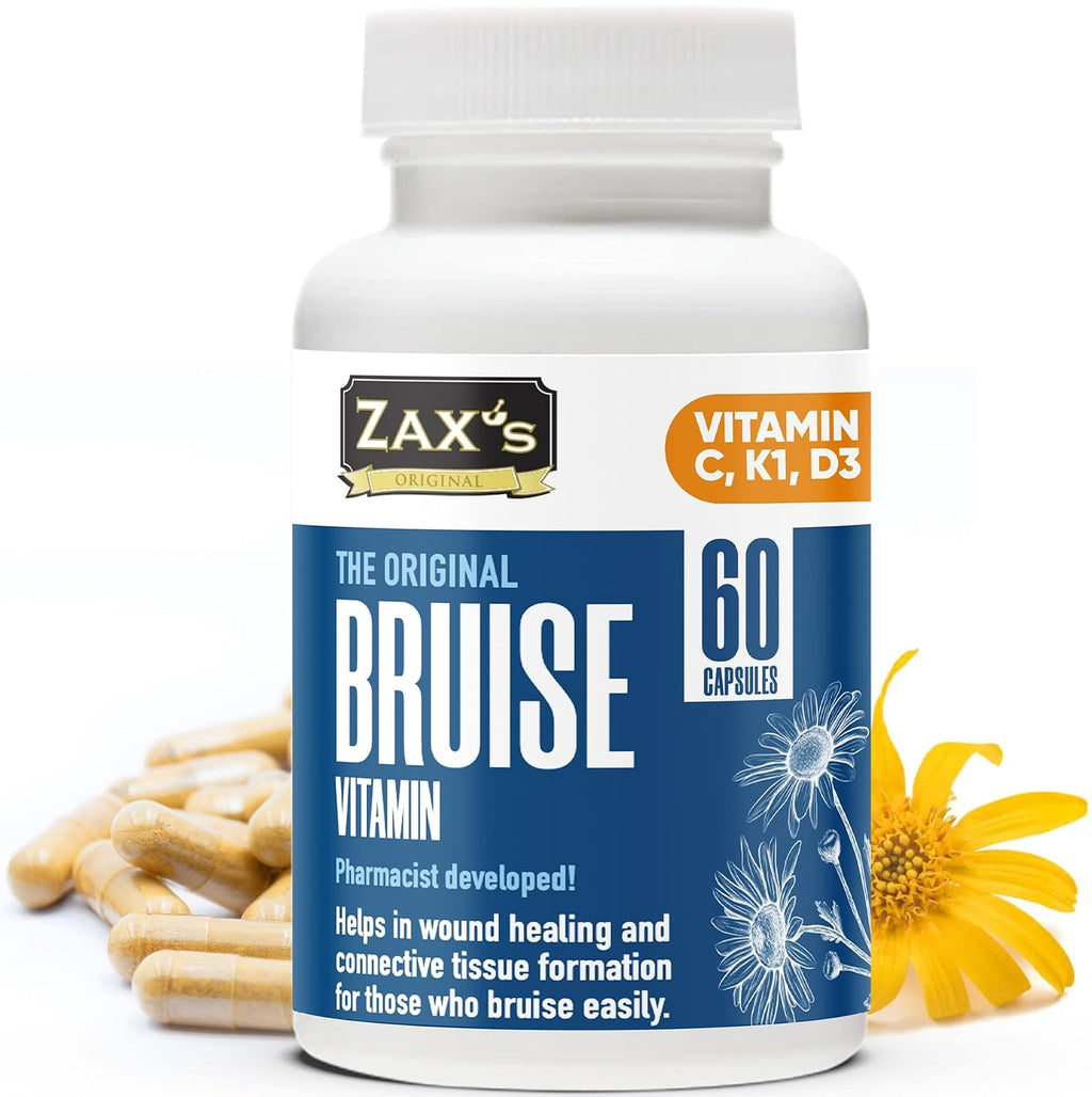 ZAX'S Bruise Vitamin capsules for healing