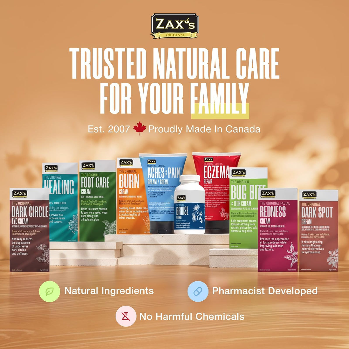 ZAX'S Bruise Vitamin for immune support