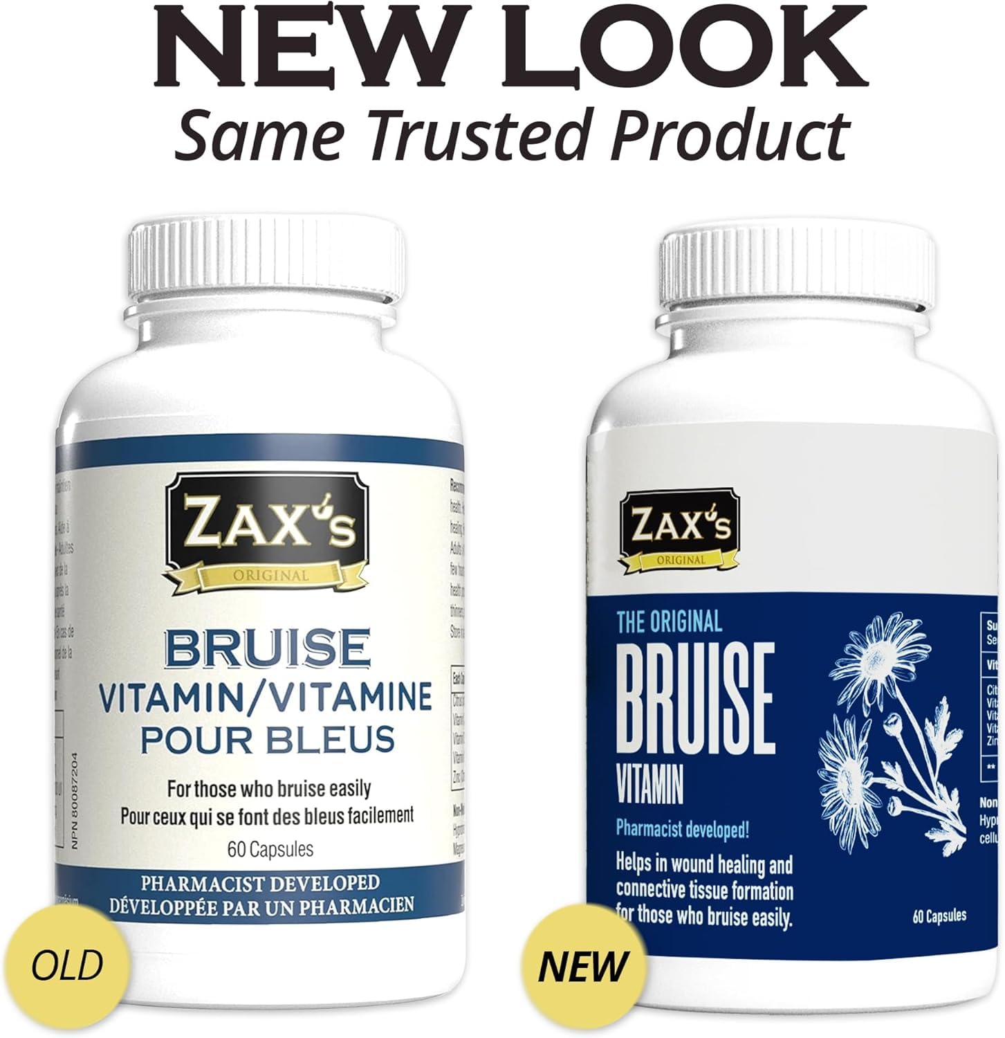 ZAX'S Bruise Vitamin for sensitive skin