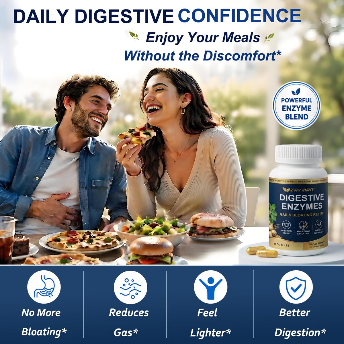 ZAYMAN capsules for improved digestion