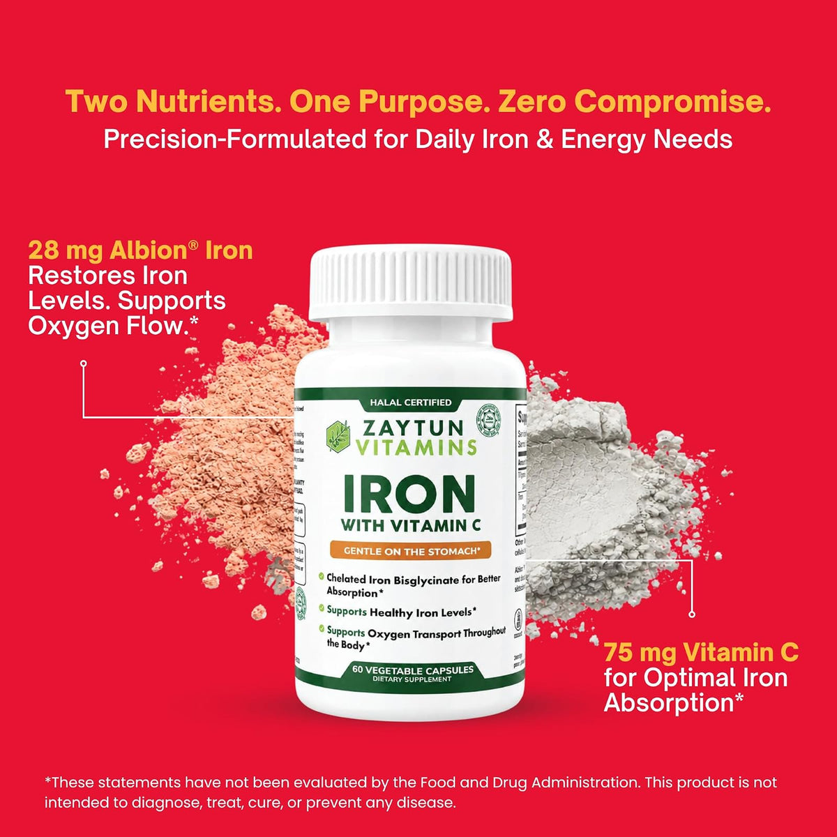 Zaytun iron for better absorption