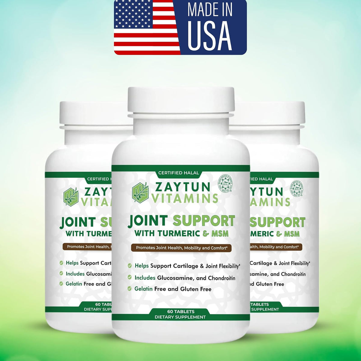 Zaytun turmeric glucosamine supplement