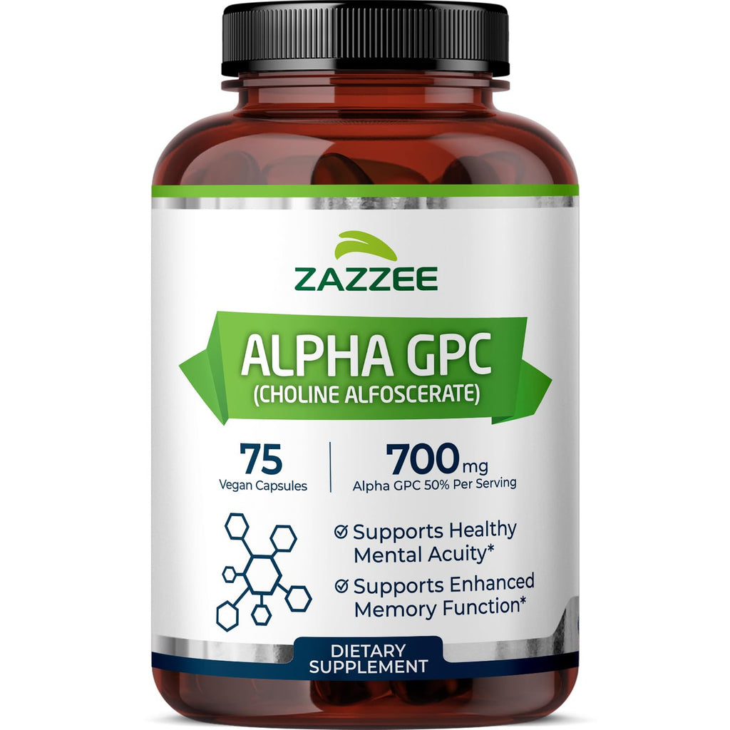 Zazzee Alpha GPC Choline supplement