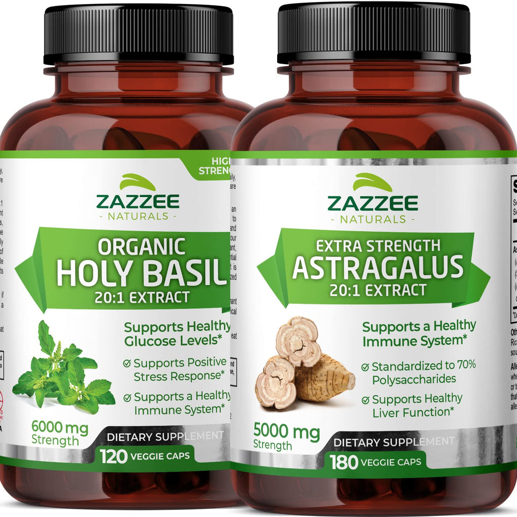 Zazzee astragalus root capsules