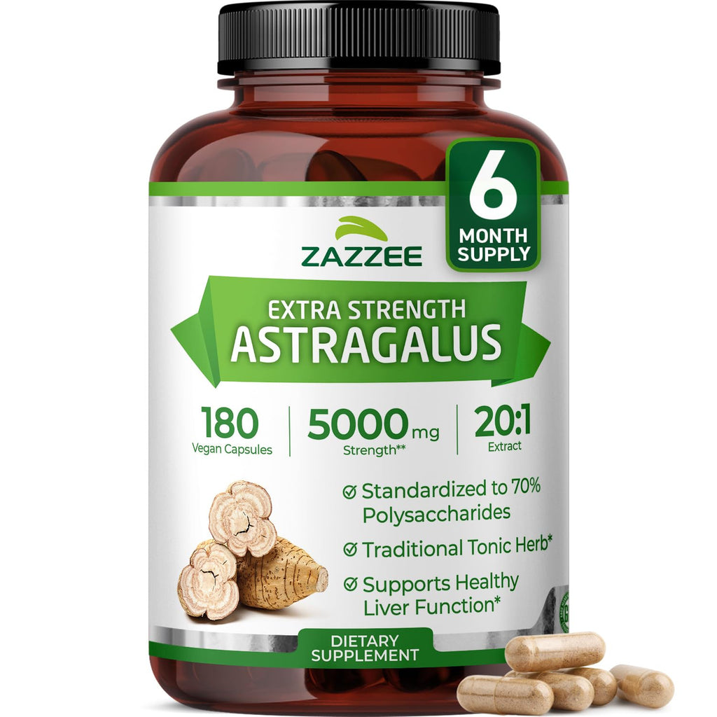 Zazzee astragalus root health benefits