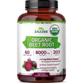 Zazzee beet root extract capsules