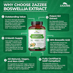 Zazzee Boswellia for overall wellness