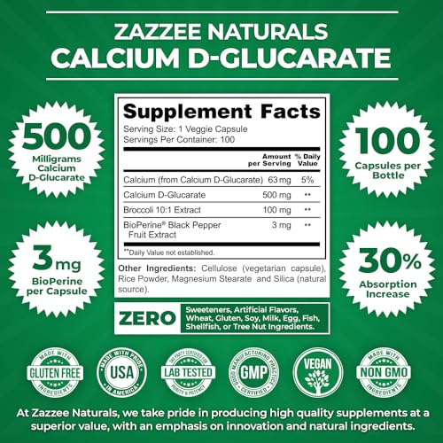 Zazzee calcium for bone strength