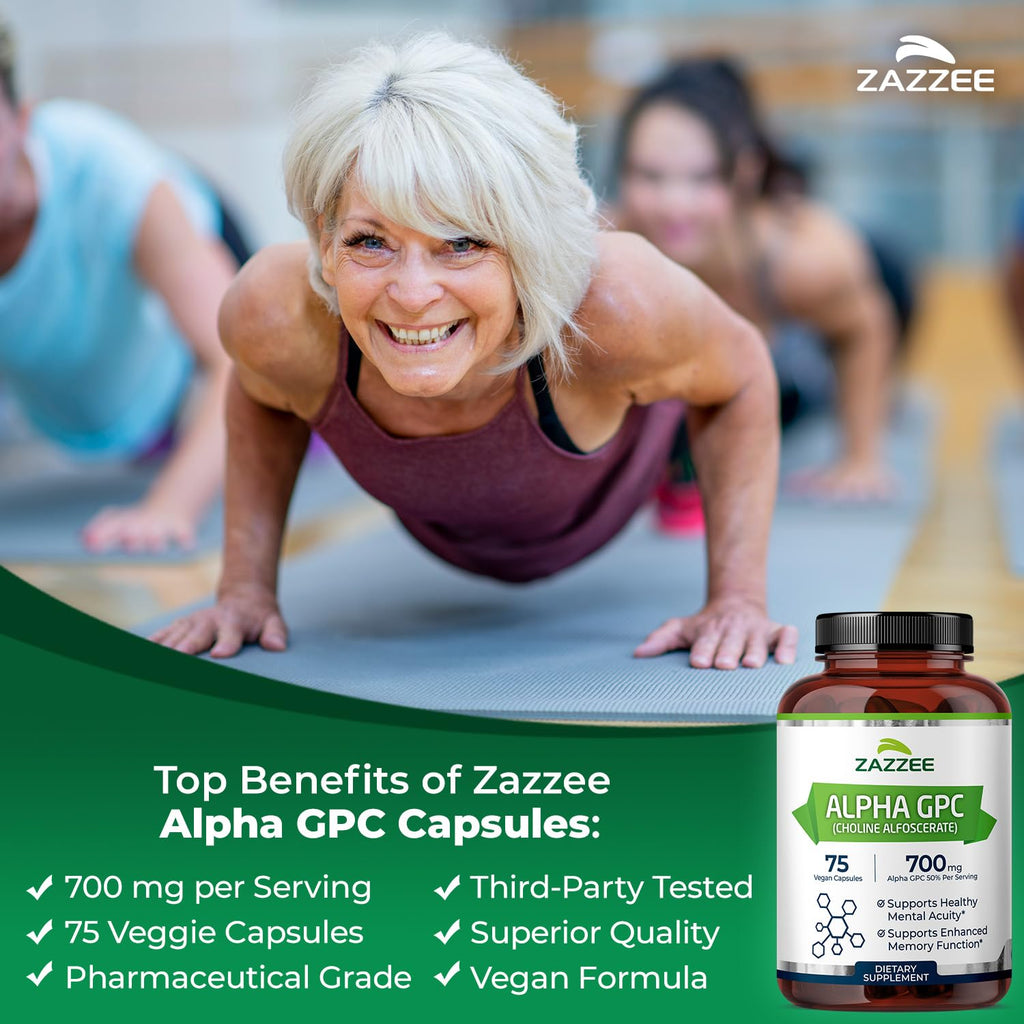 Zazzee choline for brain health