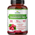 Zazzee cranberry capsules for bladder health